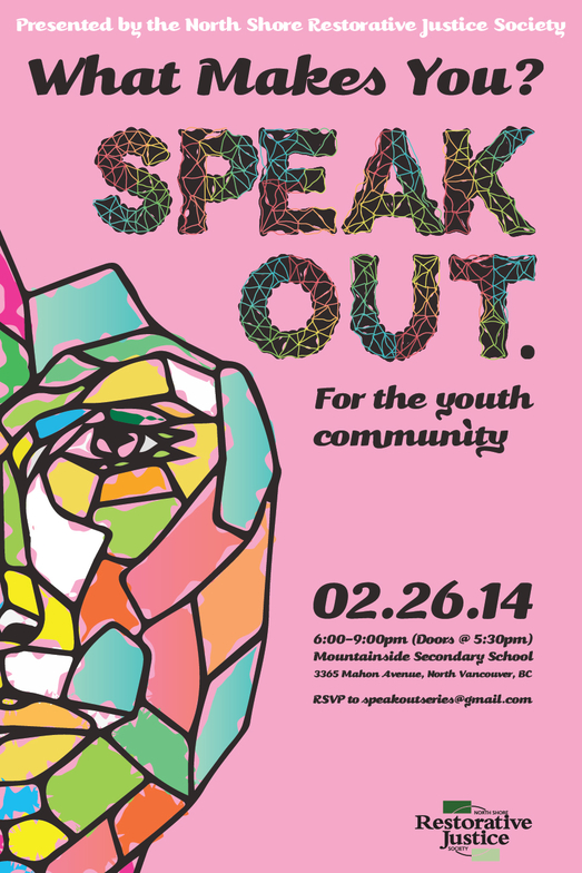 Speak Out Series | Programs | North Shore Restorative Justice Society